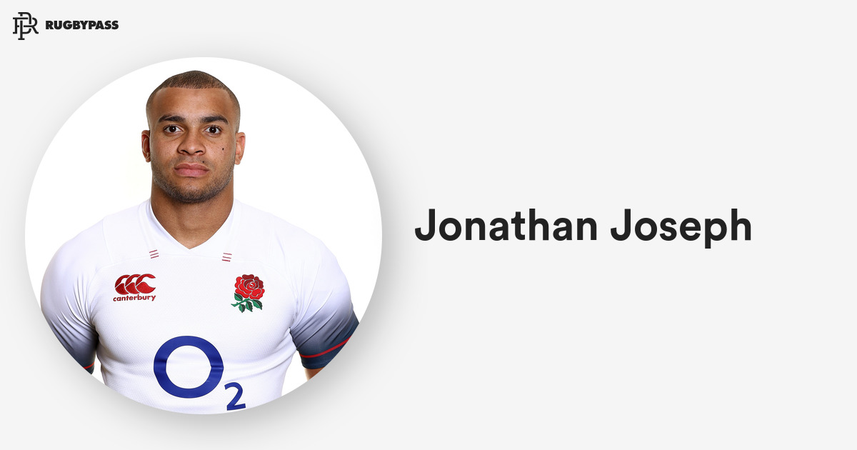 Jonathan Joseph Rugby | Jonathan Joseph News, Stats & Team | RugbyPass