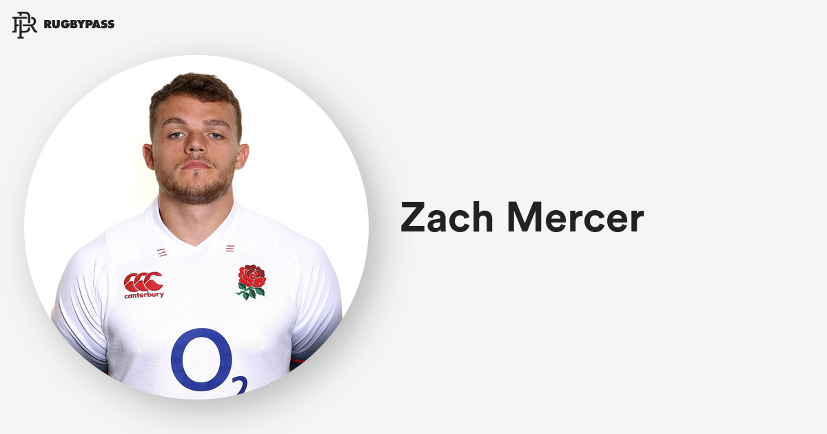 Zach Mercer Rugby | Zach Mercer News, Stats & Team | RugbyPass