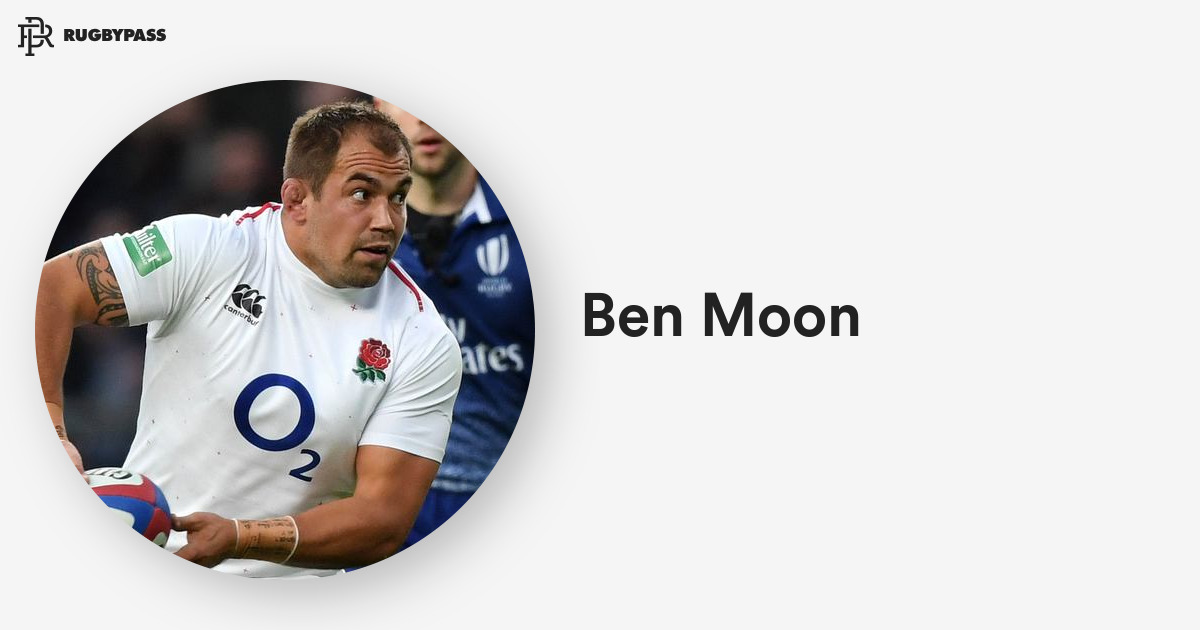 Ben Moon Rugby | Ben Moon News, Stats & Team | RugbyPass