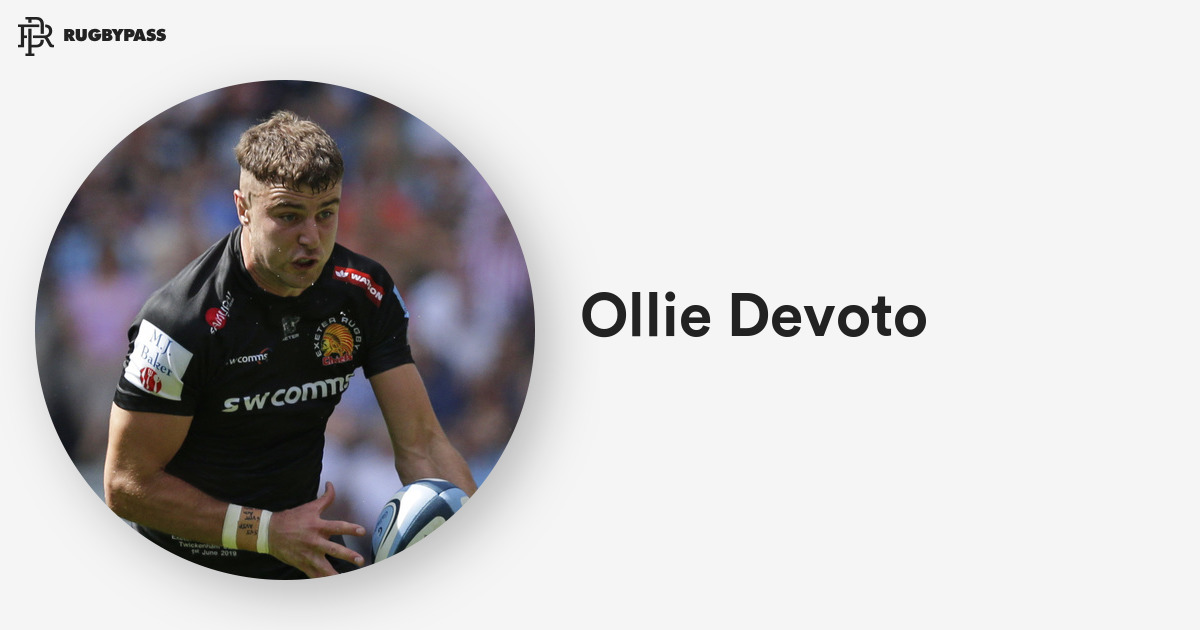 Ollie Devoto Rugby | Ollie Devoto News, Stats & Team | RugbyPass