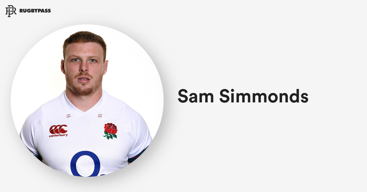 Sam Simmonds Rugby | Sam Simmonds News, Stats & Team | RugbyPass