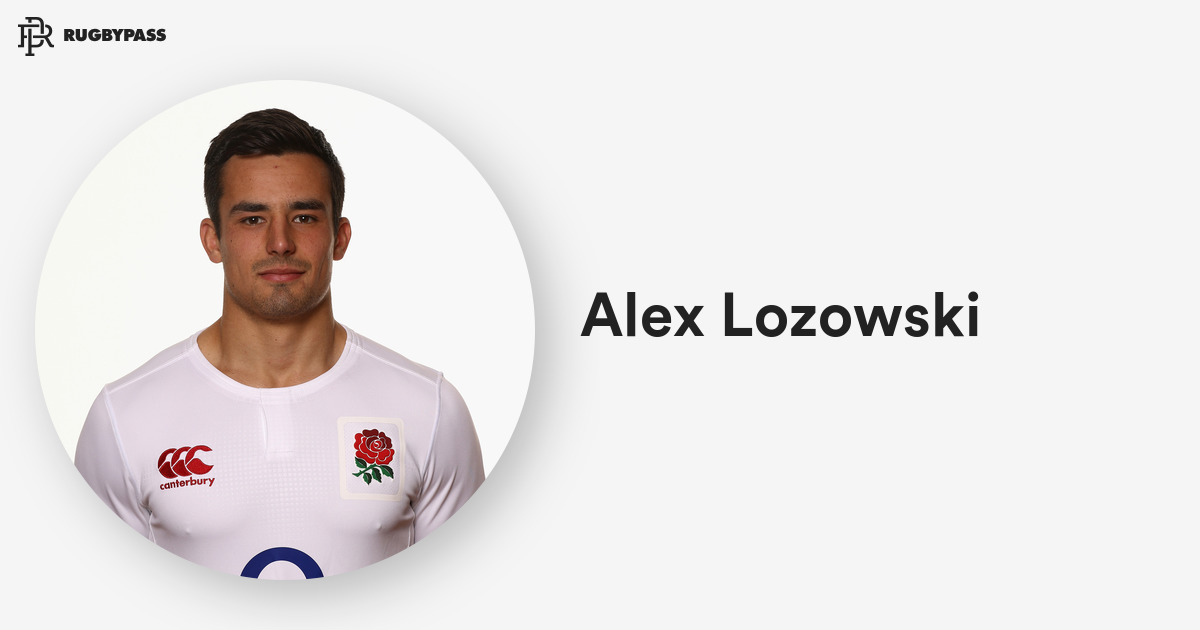 Alex Lozowski Rugby | Alex Lozowski News, Stats & Team | RugbyPass