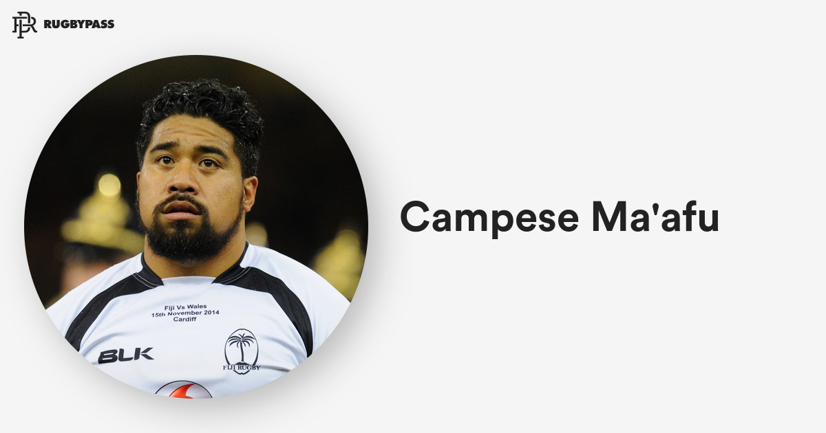 Campese Ma'afu Rugby | Campese Ma'afu News, Stats & Team | RugbyPass