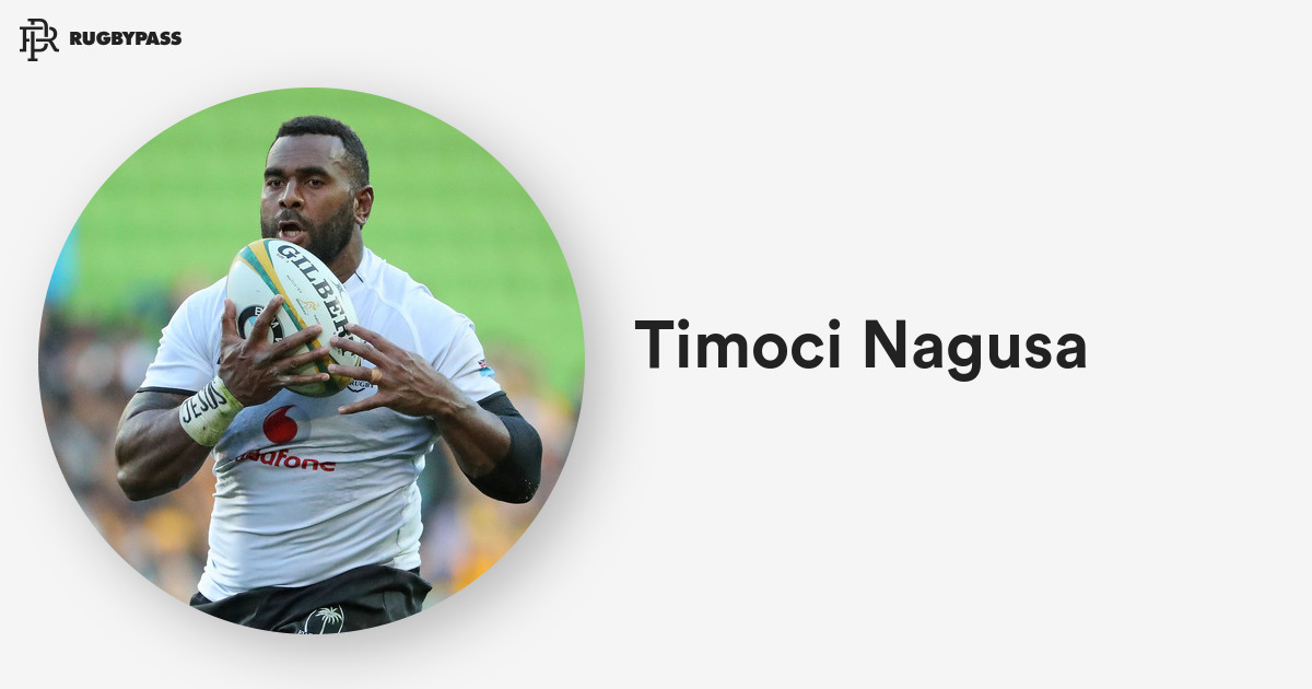 Timoci Nagusa Rugby | Timoci Nagusa News, Stats & Team | RugbyPass