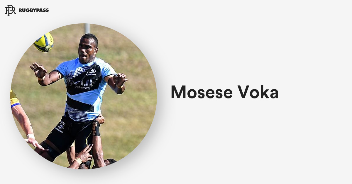 Mosese Voka Rugby | Mosese Voka News, Stats & Team | RugbyPass