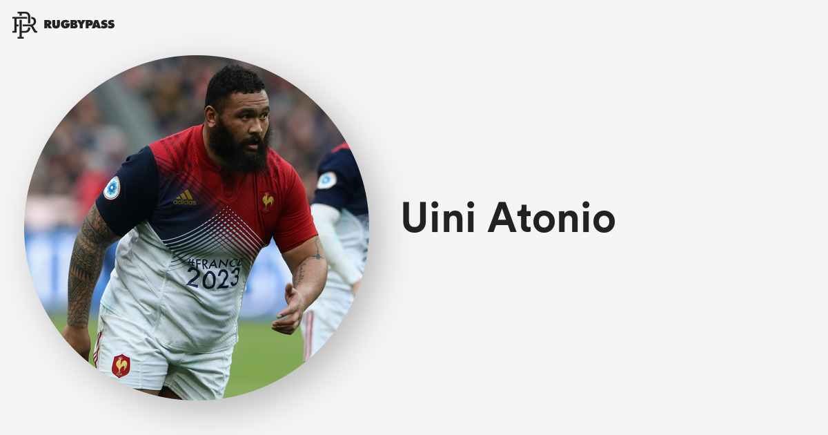 Uini Atonio Rugby | Uini Atonio News, Stats & Team | RugbyPass