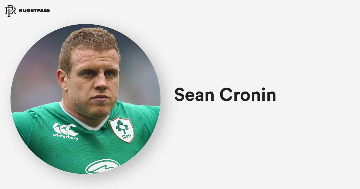 Sean Cronin Rugby | Sean Cronin News, Stats & Team | RugbyPass