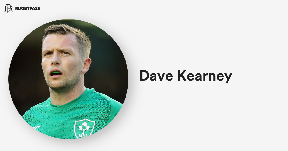 Dave Kearney Rugby | Dave Kearney News, Stats & Team | RugbyPass