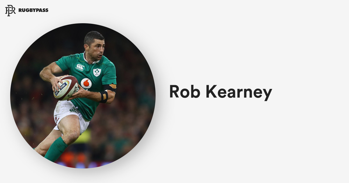 Rob Kearney Rugby | Rob Kearney News, Stats & Team | RugbyPass