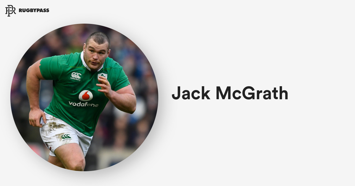Jack McGrath Rugby | Jack McGrath News, Stats & Team | RugbyPass