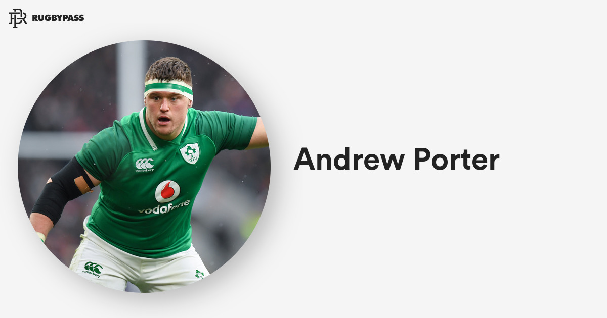Andrew Porter Rugby | Andrew Porter News, Stats & Team | RugbyPass
