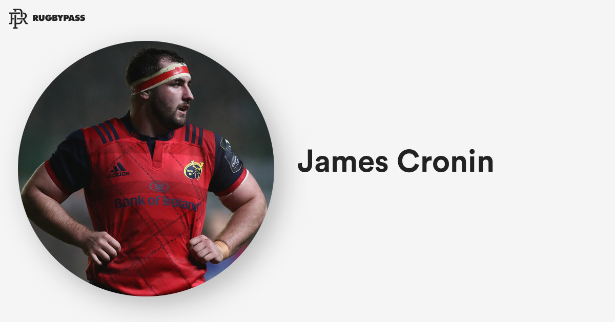 James Cronin Rugby | James Cronin News, Stats & Team | RugbyPass