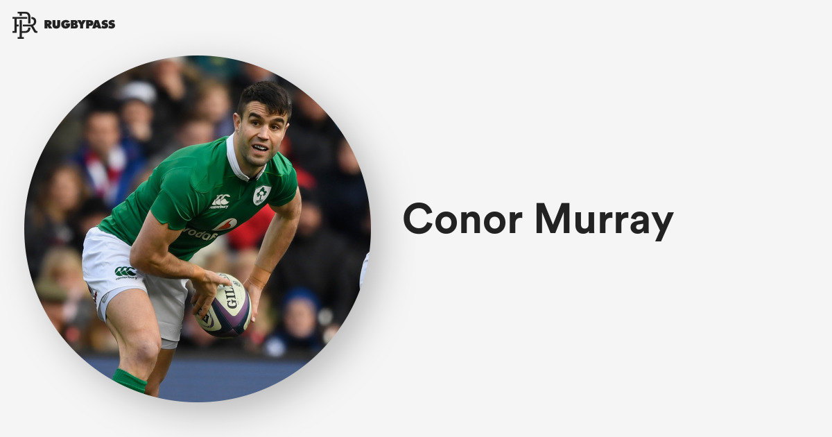 Conor Murray Rugby | Conor Murray News, Stats & Team | RugbyPass