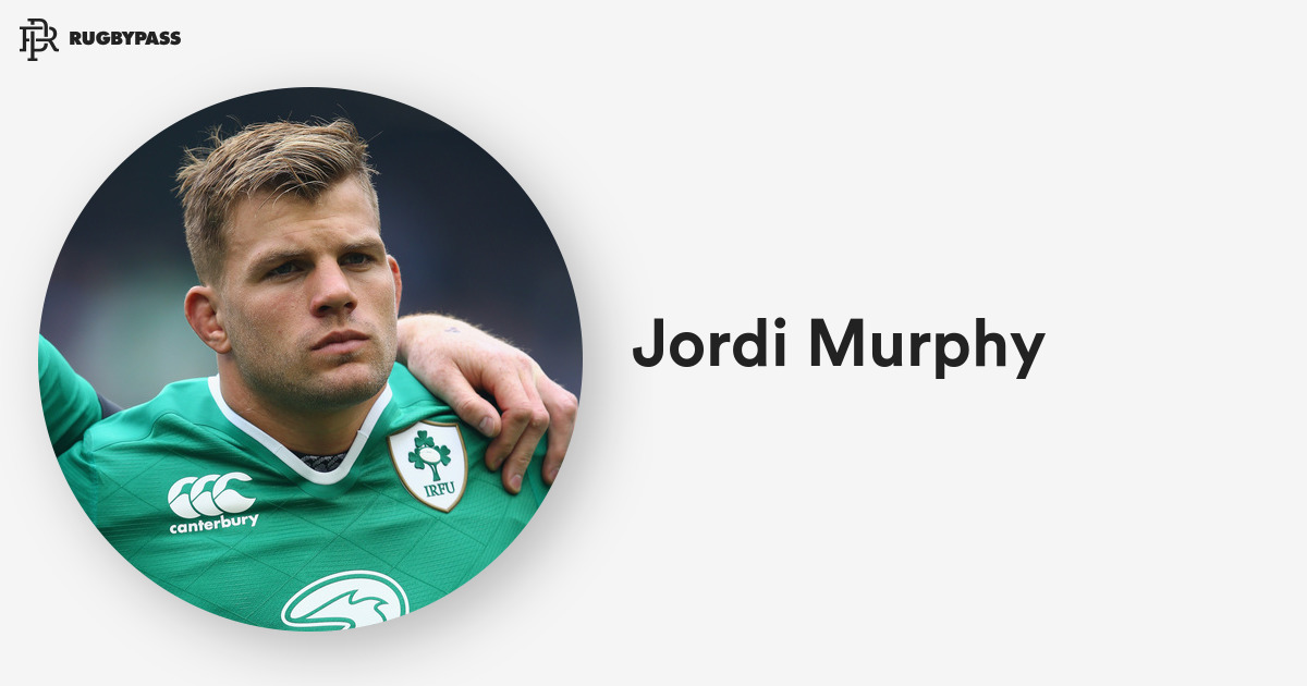 Jordi Murphy Rugby | Jordi Murphy News, Stats & Team | RugbyPass