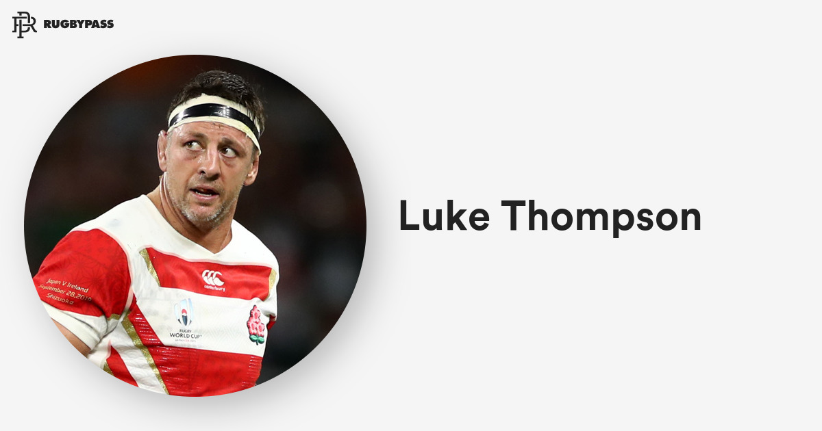 Luke Thompson Rugby | Luke Thompson News, Stats & Team | RugbyPass