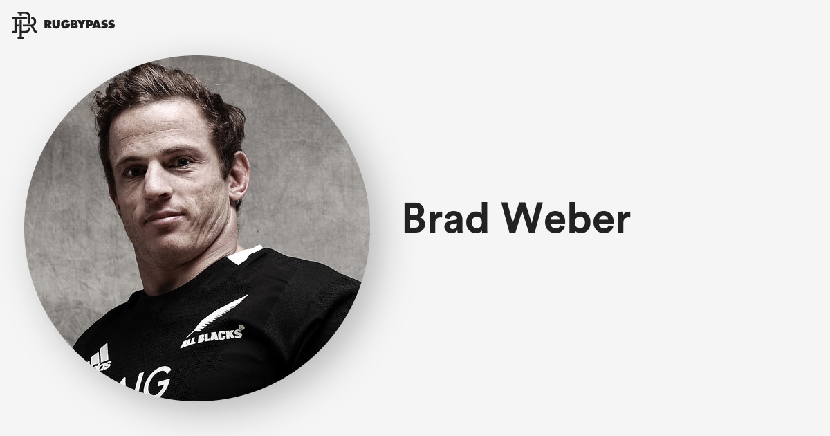 Brad Weber Rugby | Brad Weber News, Stats & Team | RugbyPass