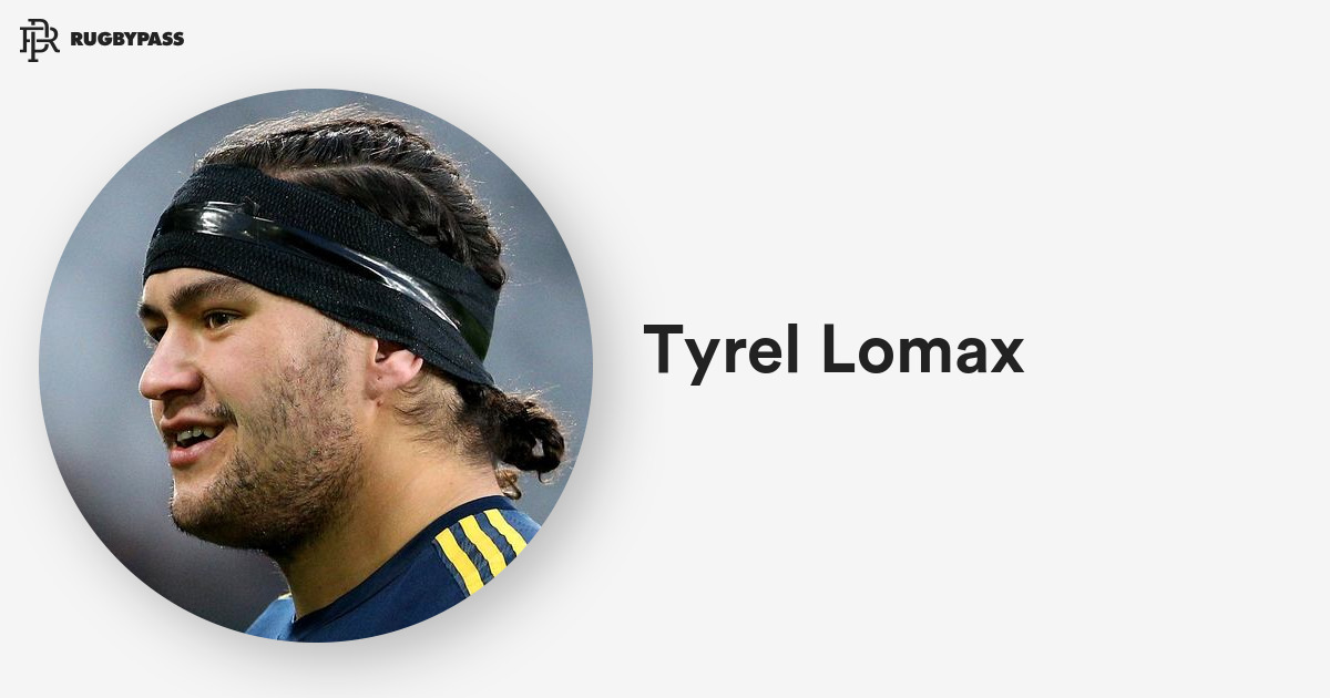 Tyrel Lomax Rugby | Tyrel Lomax News, Stats & Team | RugbyPass