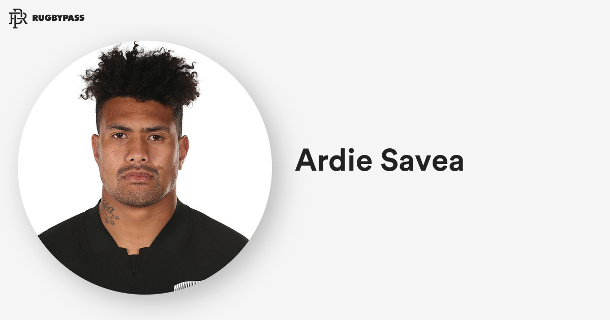 Ardie Savea Rugby | Ardie Savea News, Stats & Team | RugbyPass