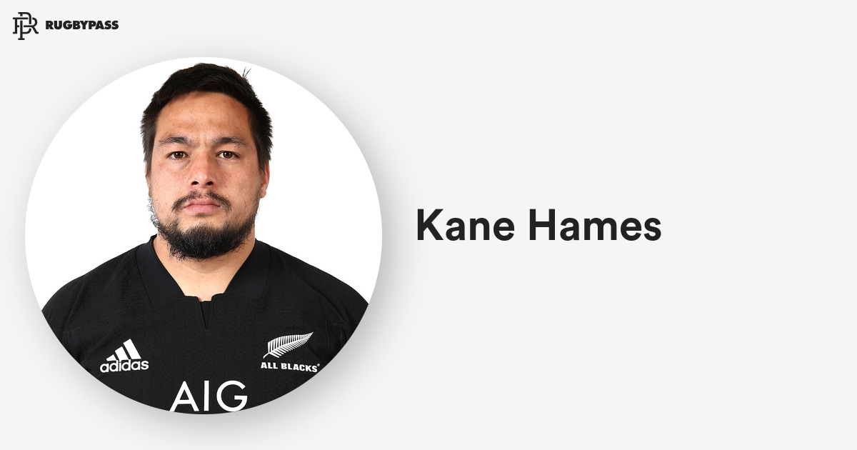 Kane Hames Rugby | Kane Hames News, Stats & Team | RugbyPass