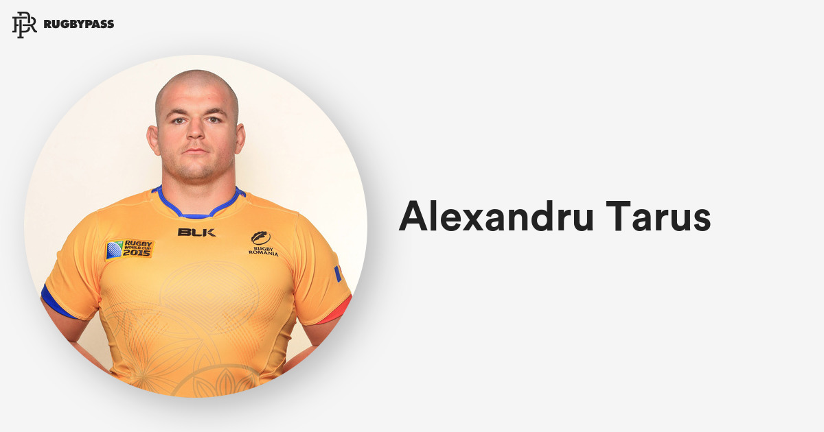 Alexandru Tarus Rugby | Alexandru Tarus News, Stats & Team | RugbyPass