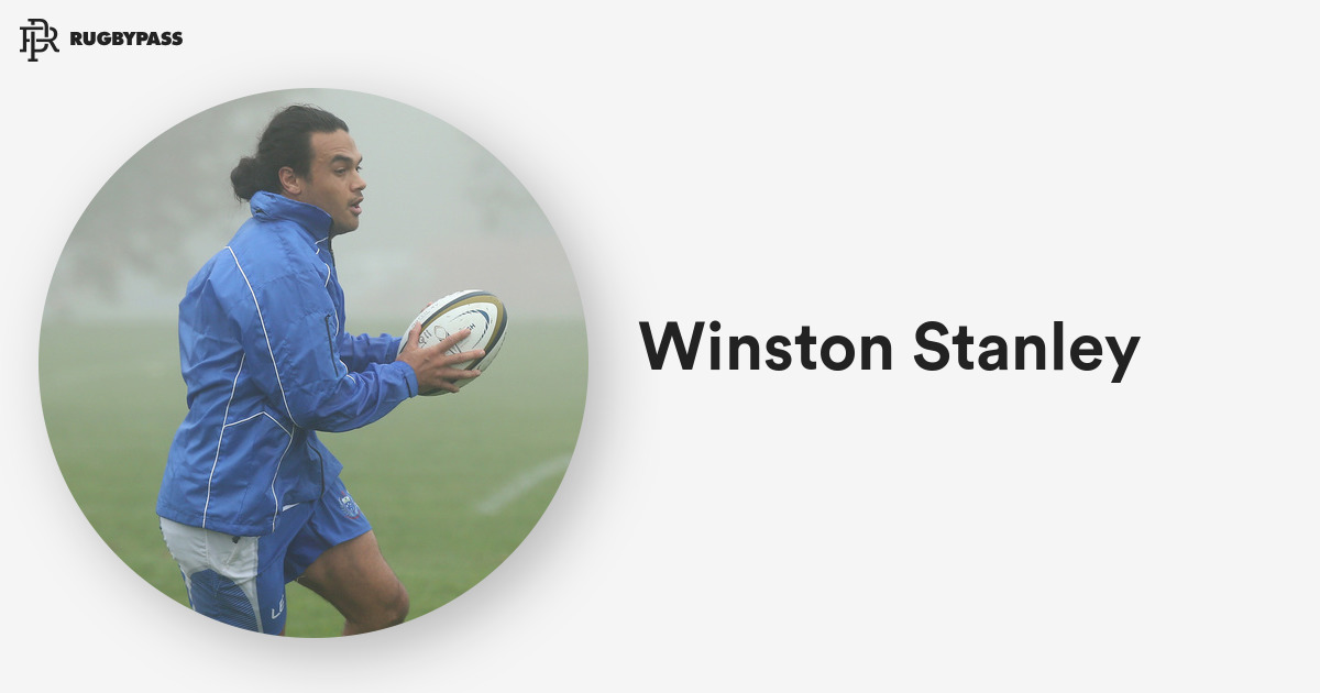 Winston Stanley Rugby | Winston Stanley News, Stats & Team | RugbyPass