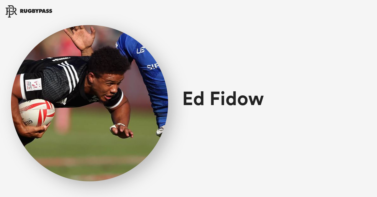 Ed Fidow Rugby | Ed Fidow News, Stats & Team | RugbyPass