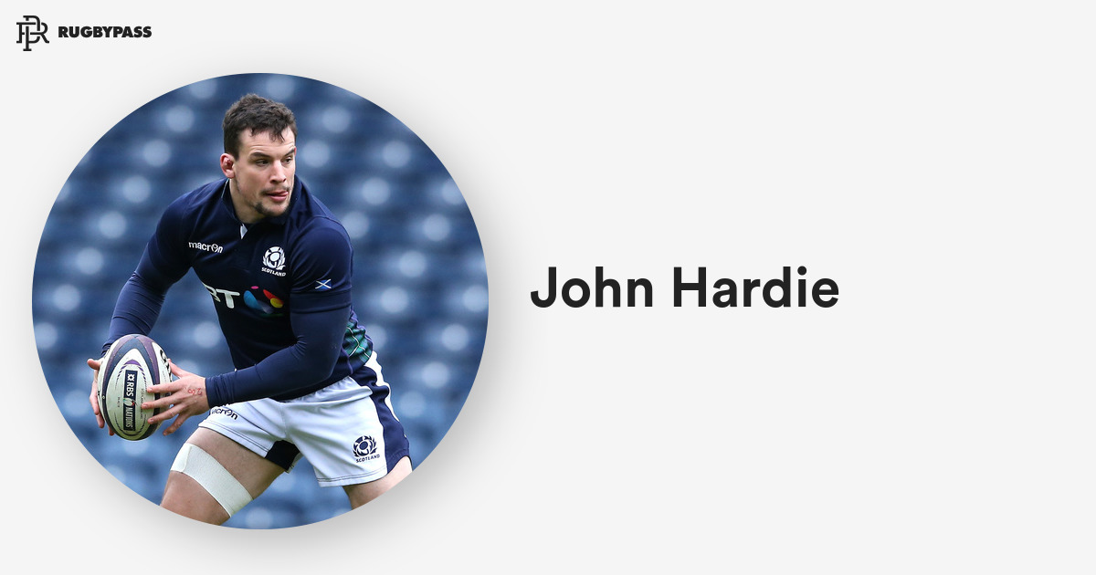 John Hardie Rugby | John Hardie News, Stats & Team | RugbyPass