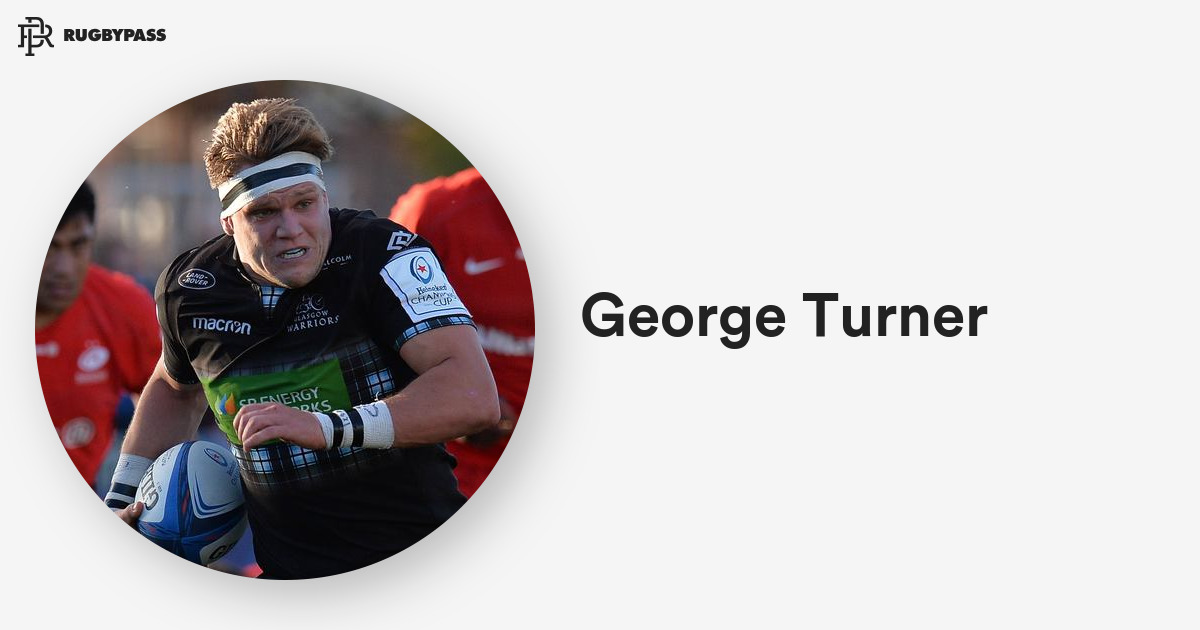 George Turner Rugby | George Turner News, Stats & Team | RugbyPass