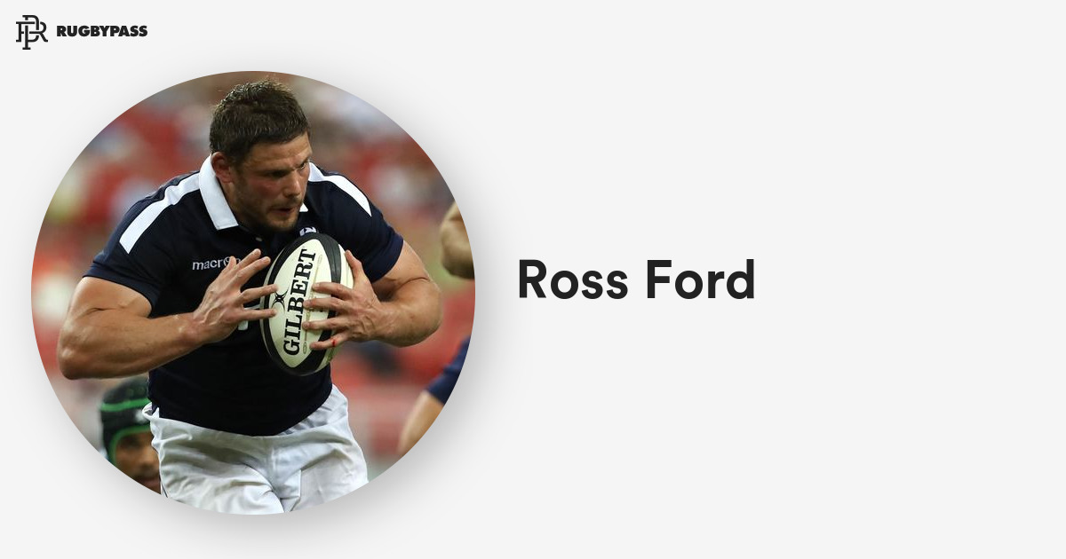 Ross Ford Rugby | Ross Ford News, Stats & Team | RugbyPass