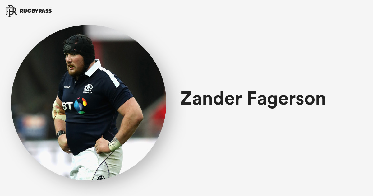 Zander Fagerson Rugby | Zander Fagerson News, Stats & Team | RugbyPass