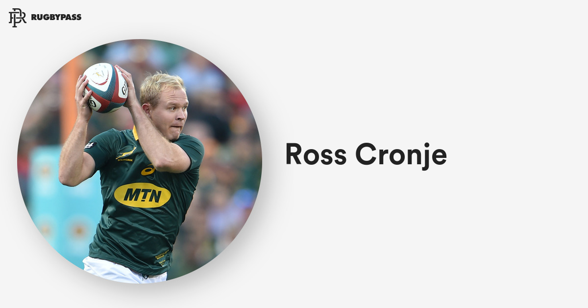 Ross Cronje Rugby | Ross Cronje News, Stats & Team | RugbyPass