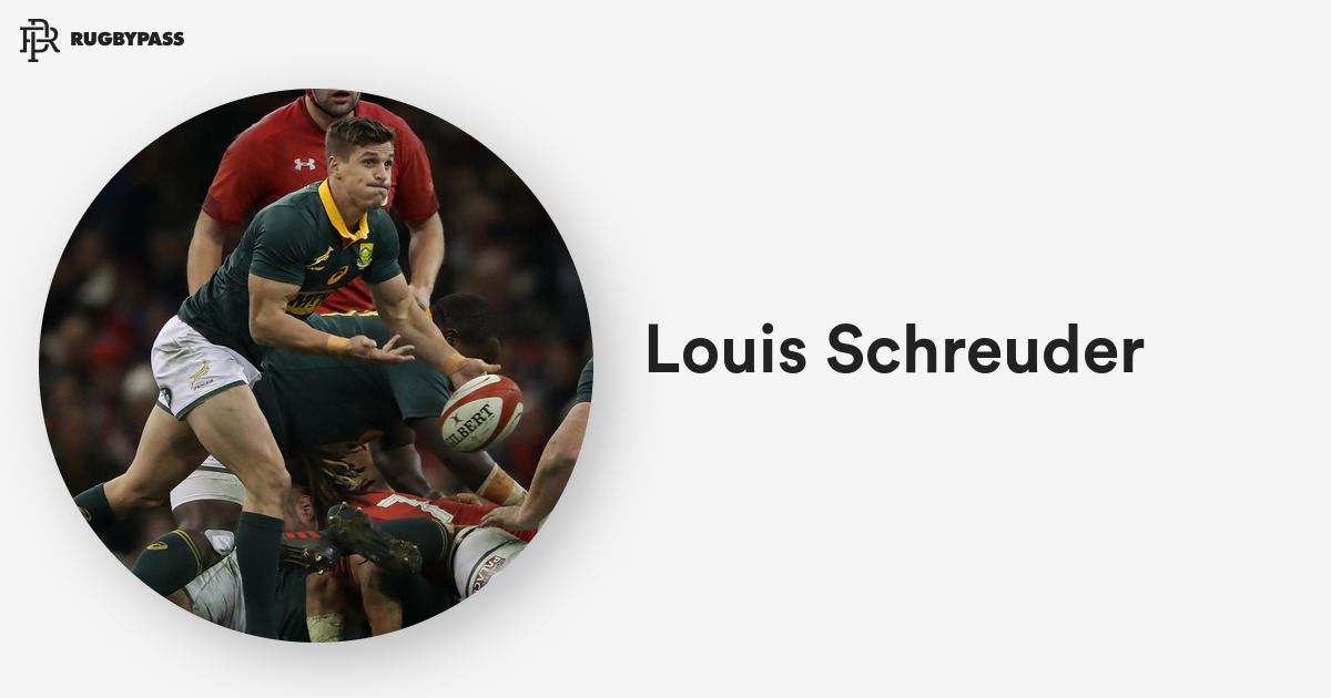 Louis Schreuder Rugby | Louis Schreuder News, Stats & Team | RugbyPass