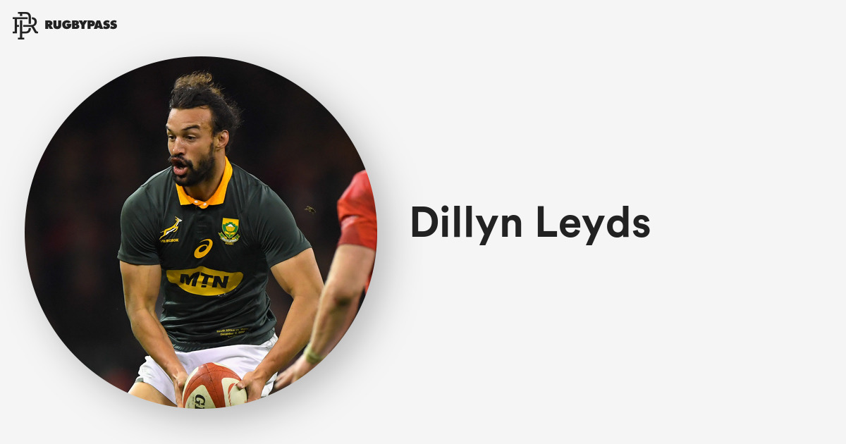 Dillyn Leyds Rugby | Dillyn Leyds News, Stats & Team | RugbyPass