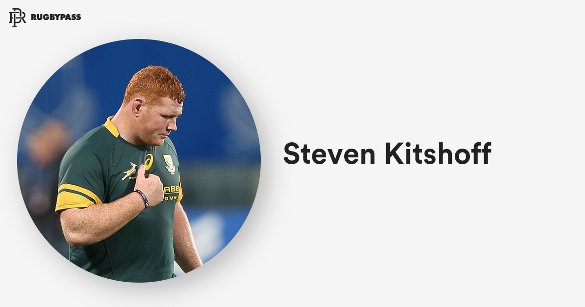 Steven Kitshoff Rugby | Steven Kitshoff News, Stats & Team | RugbyPass