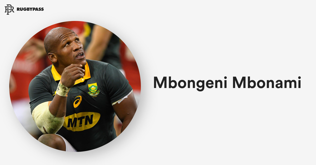 Bongi Mbonambi Rugby | Bongi Mbonambi News, Stats & Team | RugbyPass