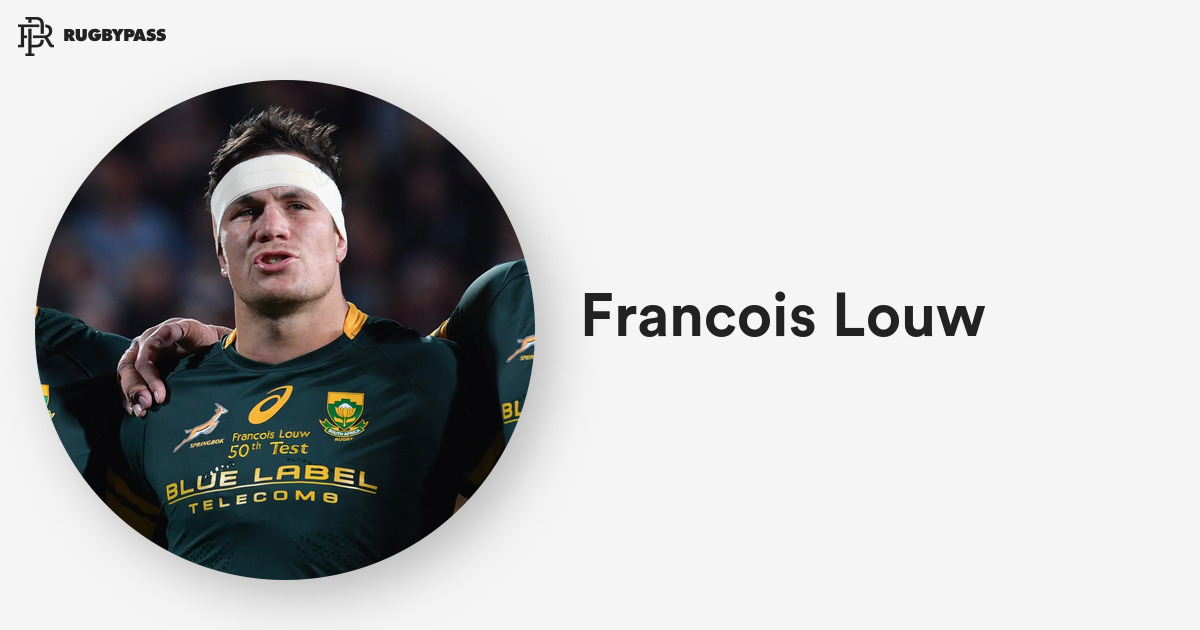 Francois Louw Rugby | Francois Louw News, Stats & Team | RugbyPass