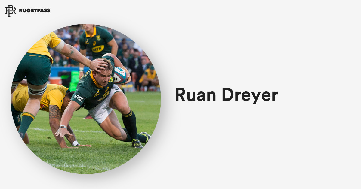 Ruan Dreyer Rugby | Ruan Dreyer News, Stats & Team | RugbyPass