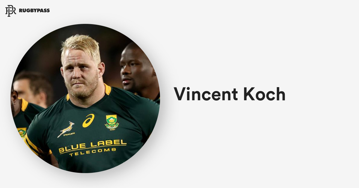 Vincent Koch Rugby | Vincent Koch News, Stats & Team | RugbyPass