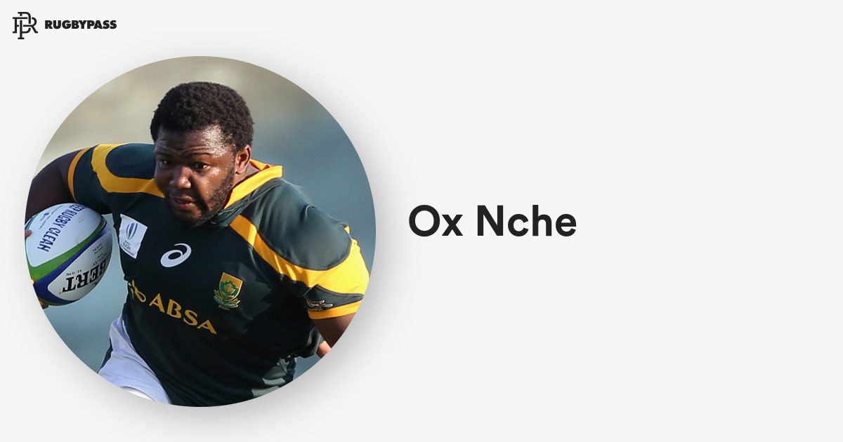 Ox Nche Rugby | Ox Nche News, Stats & Team | RugbyPass