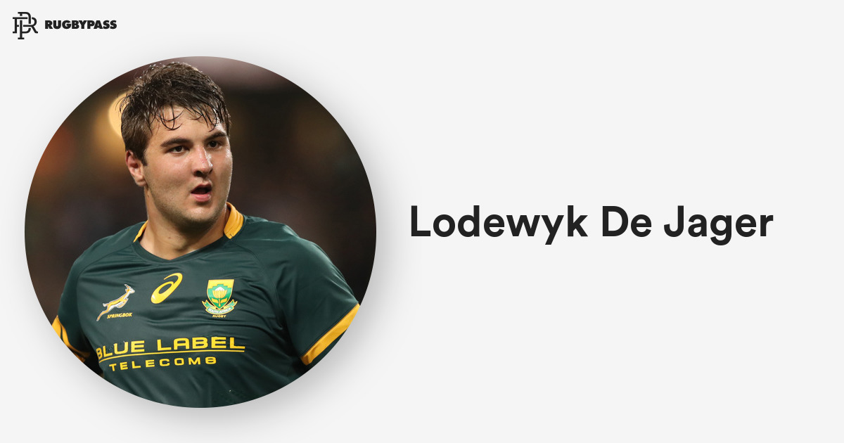 Lood de Jager Rugby | Lood de Jager News, Stats & Team | RugbyPass
