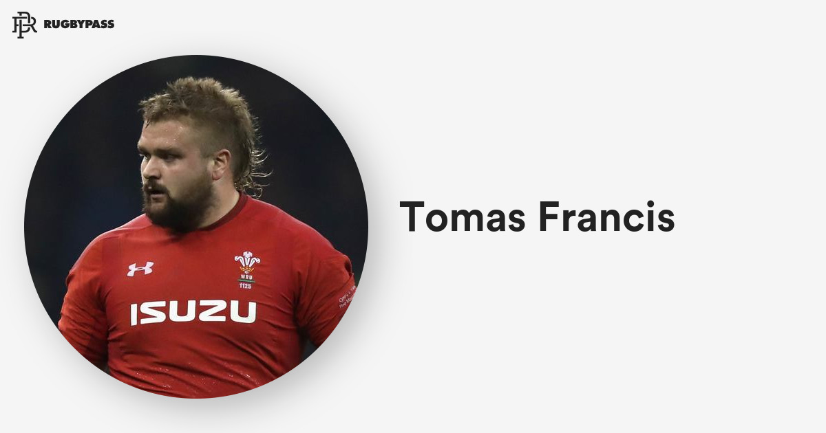 Tomas Francis Rugby | Tomas Francis News, Stats & Team | RugbyPass