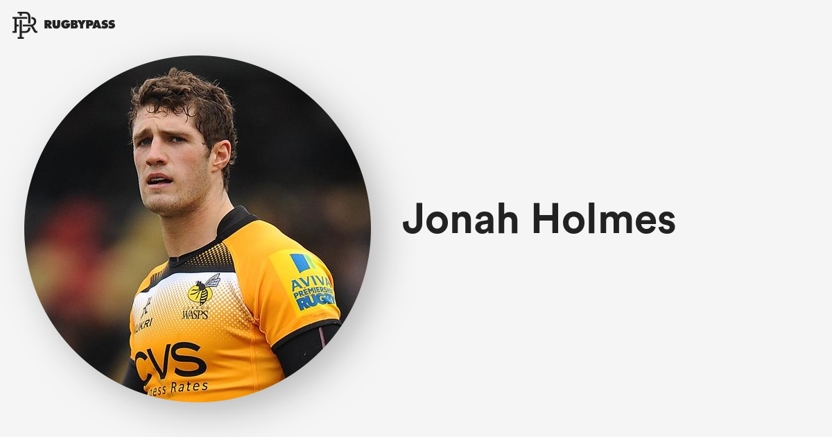 Jonah Holmes Rugby | Jonah Holmes News, Stats & Team | RugbyPass
