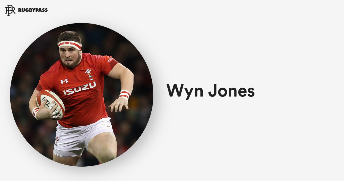 Wyn Jones Rugby | Wyn Jones News, Stats & Team | RugbyPass