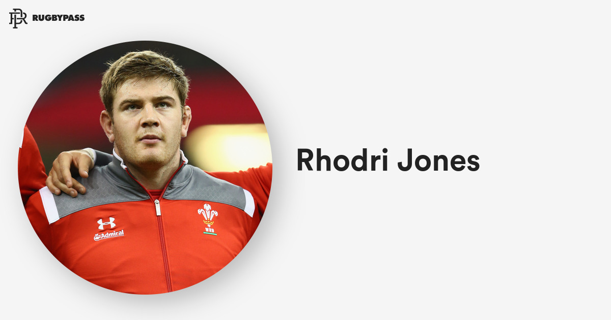 Rhodri Jones Rugby | Rhodri Jones News, Stats & Team | RugbyPass