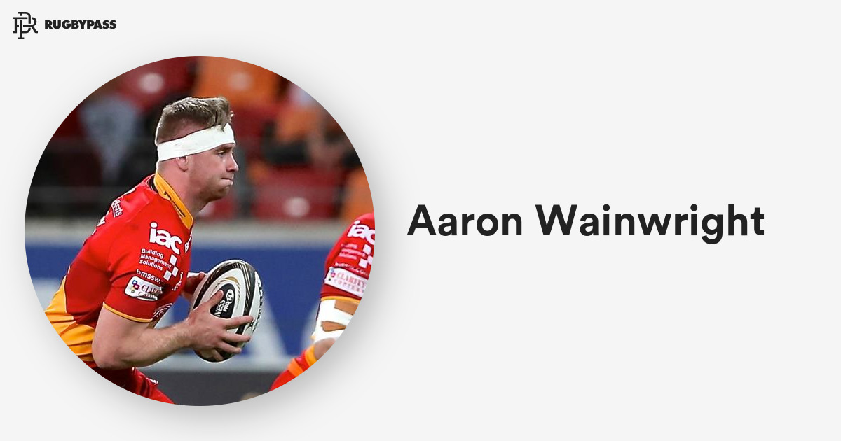 Aaron Wainwright Rugby | Aaron Wainwright News, Stats & Team | RugbyPass
