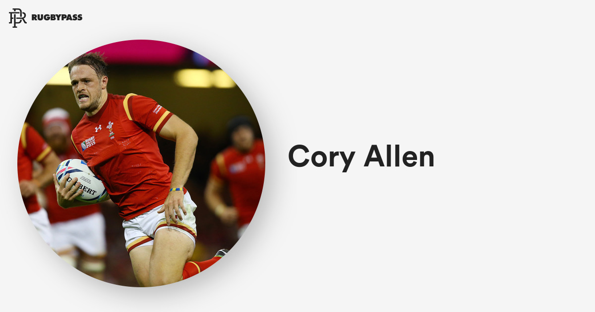 Cory Allen Rugby | Cory Allen News, Stats & Team | RugbyPass