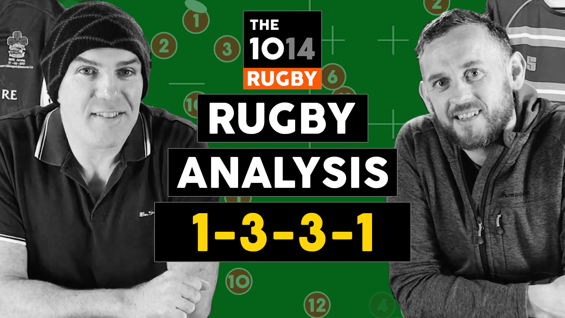 The 1014 Rugby - Analysis of the 1-3-3-1 attack formation