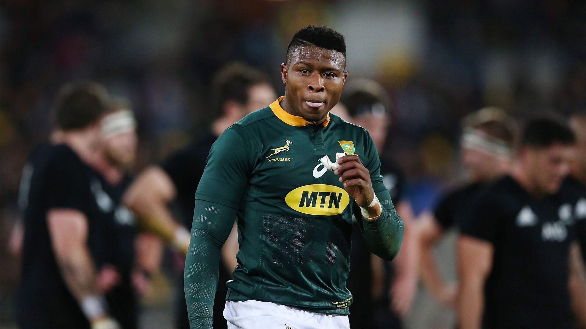 Springbok star Aphiwe Dyantyi reveals Kiwi inspiration behind signature ...