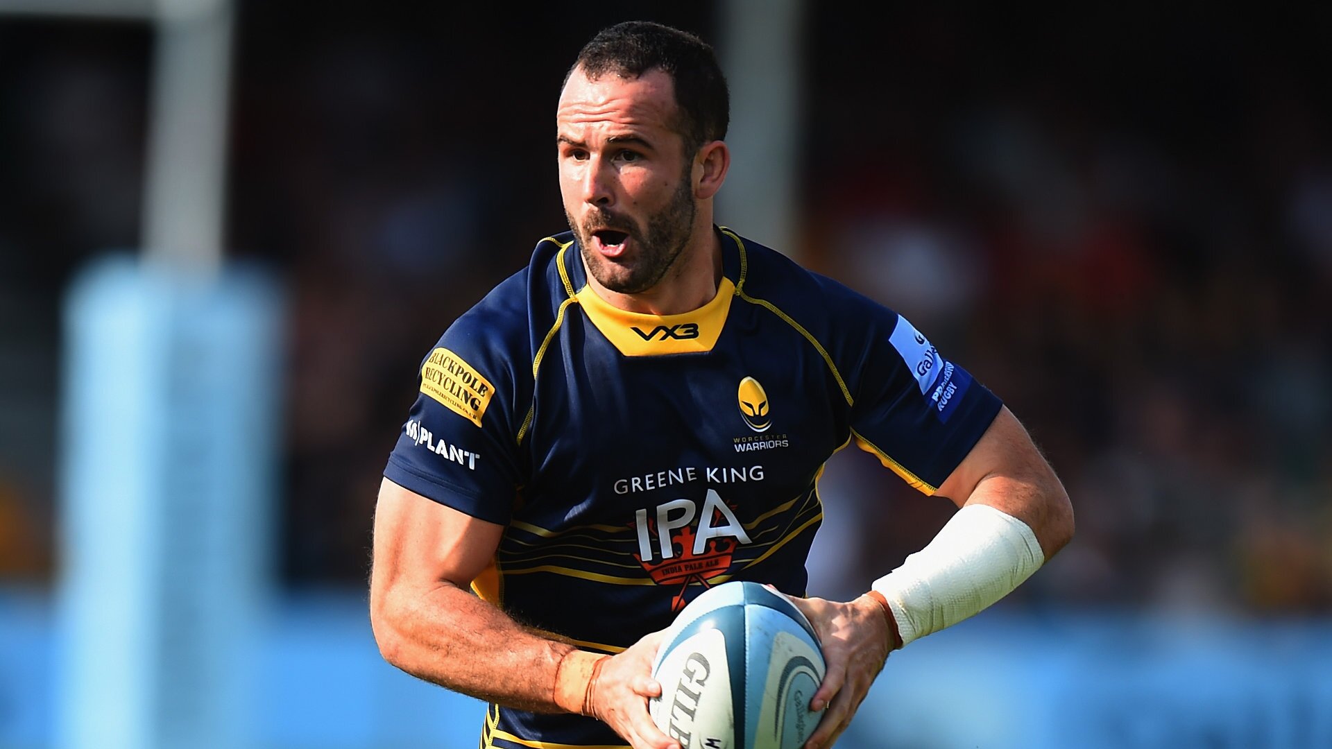 Worcester's Jono Lance has broken his back
