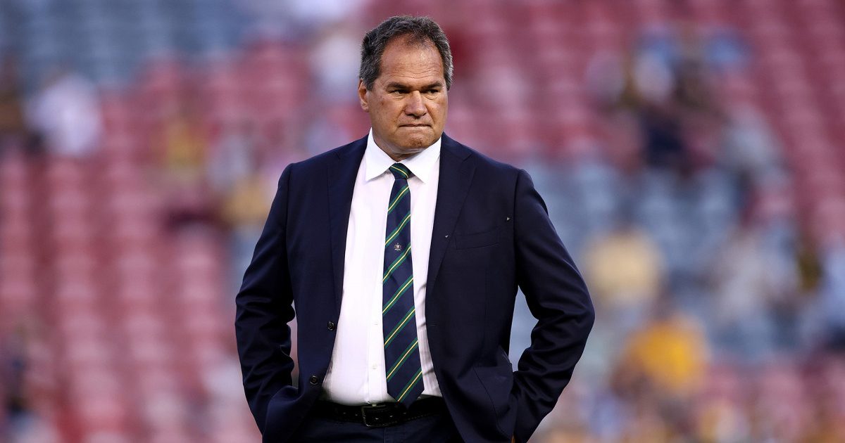 Wallabies clear up speculation around Dave Rennie's future